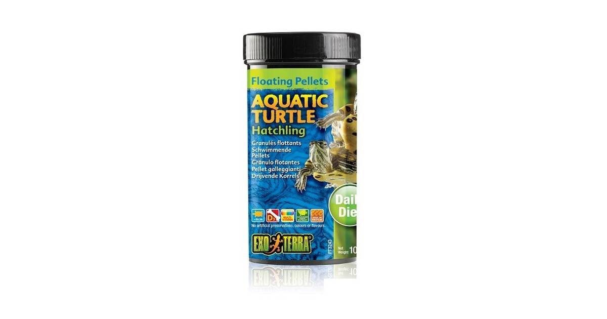 Exo Terra Floating Pellets Hatchling / Aquatic Turtle Food 105 g