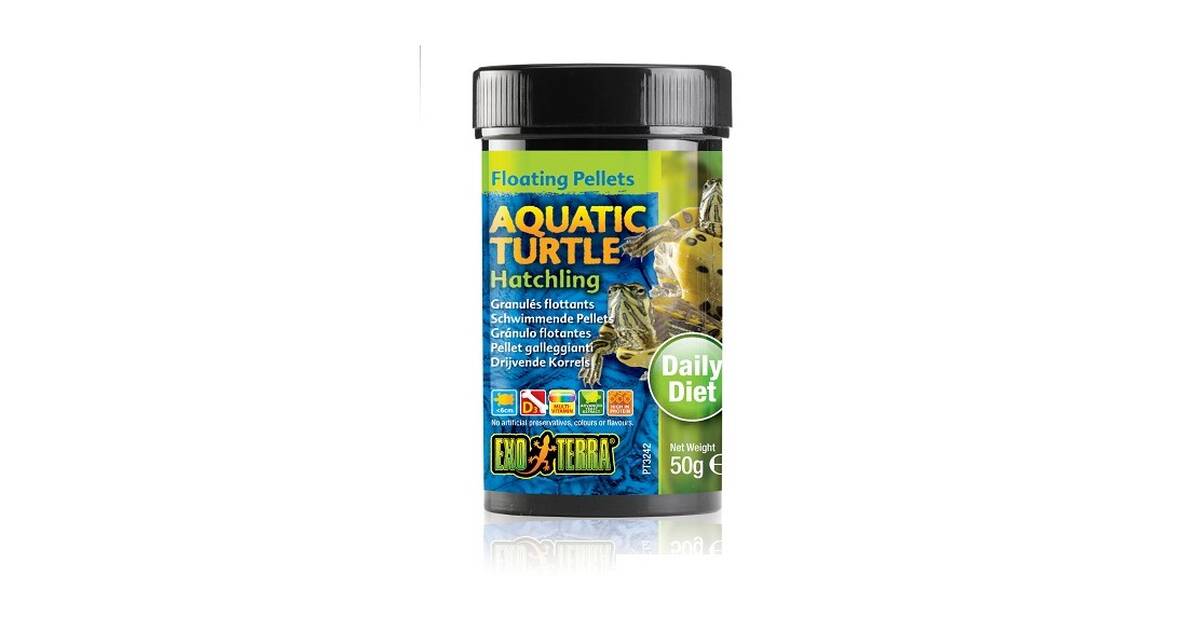 Exo Terra Floating Pellets Hatchling / Aquatic Turtle Food 50 g