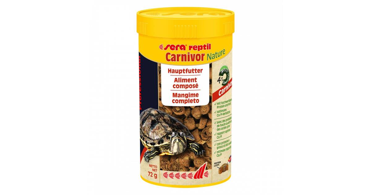 Sera Reptil Carnivor Nature 250ml